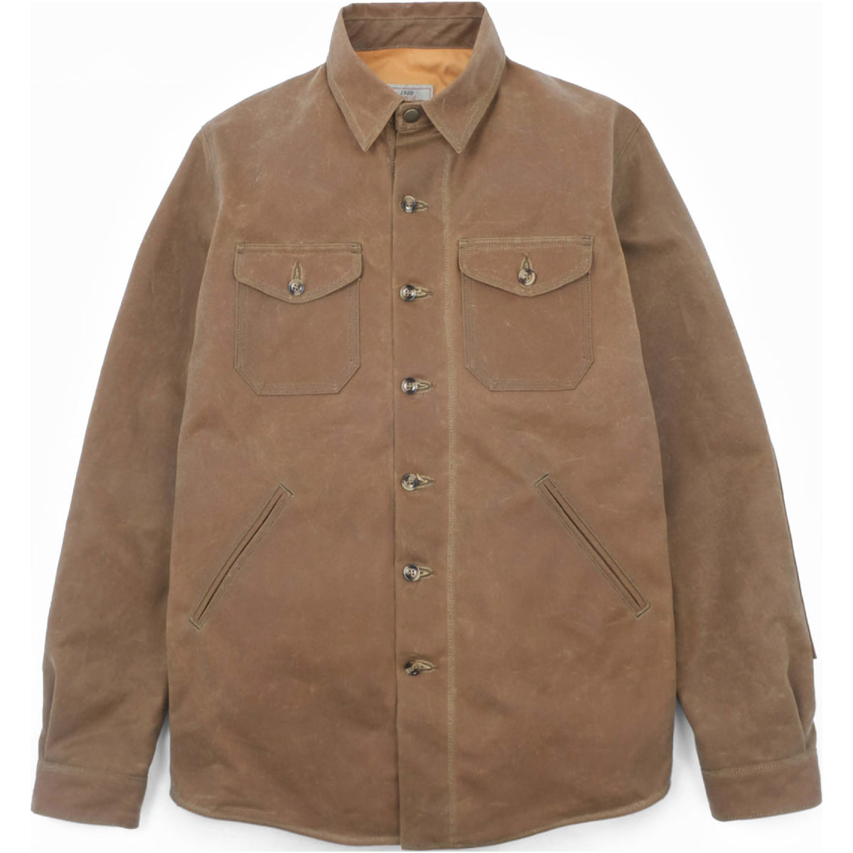 Crissman Overshirt Waxed Canvas Hardtrack — Brooklyn Clothing