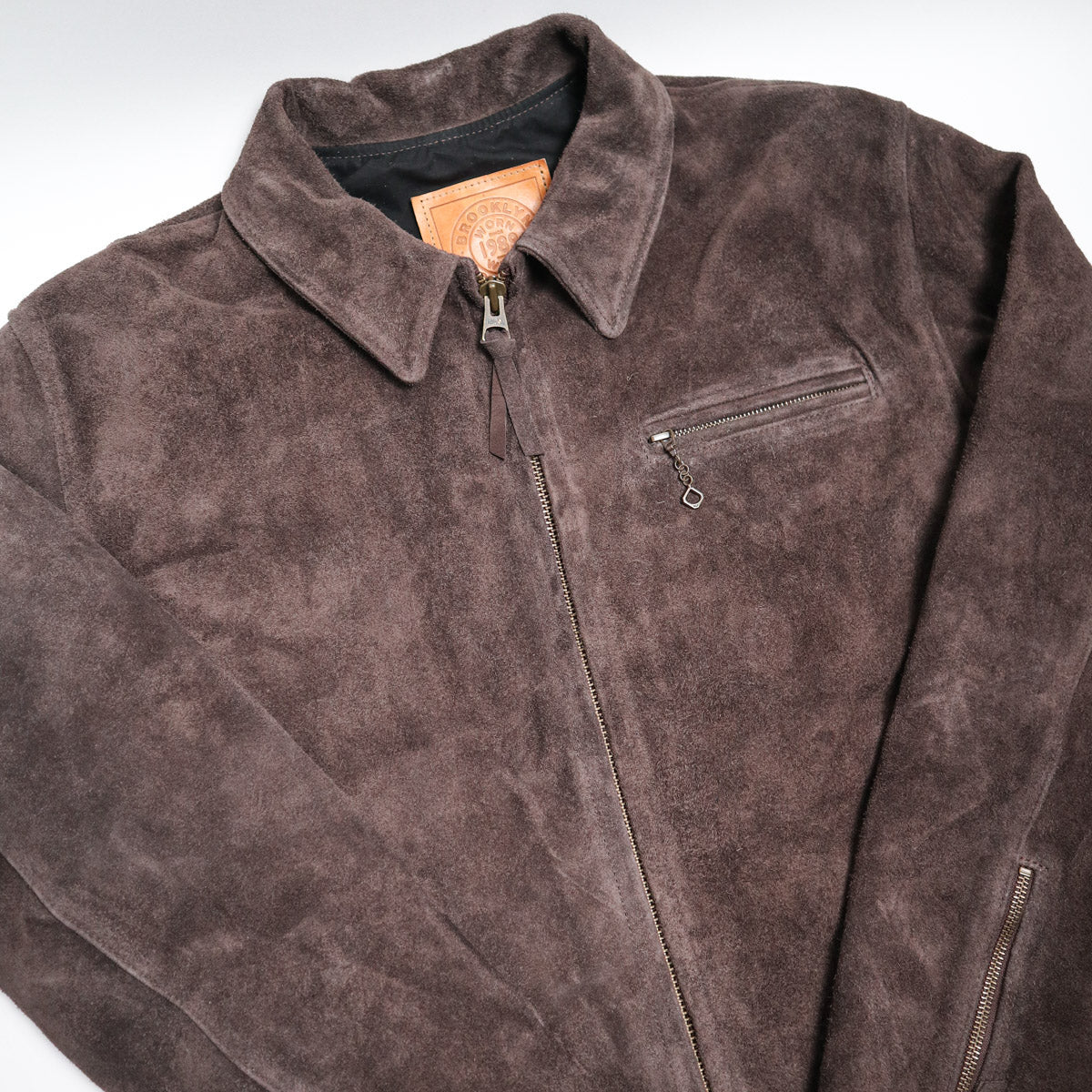 Brooklyn Clothing x Simmons Bilt Tail Gunner Dark Brown Roughout