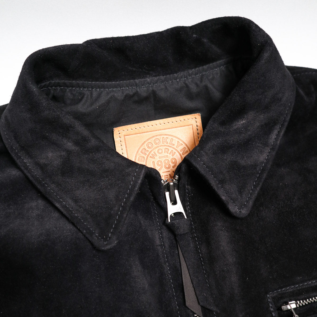Brooklyn Clothing x Simmons Bilt Tail Gunner Black Roughout
