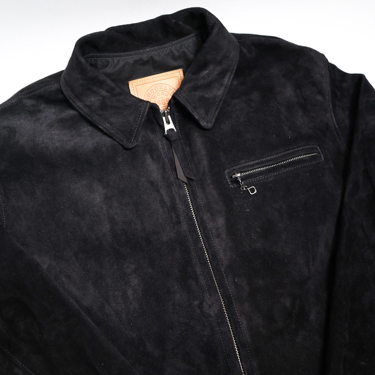 Brooklyn Clothing x Simmons Bilt Tail Gunner Black Roughout